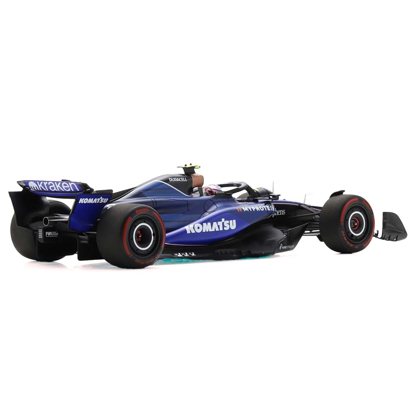 Williams FW46 #2 Logan Sargeant Formula One F1 with Acrylic Display