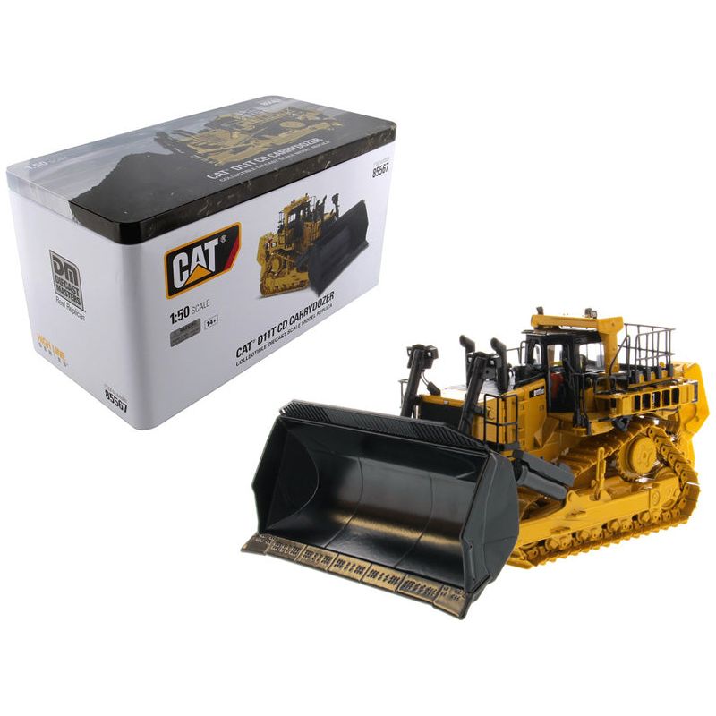 CAT Caterpillar D11T CD Carrydozer with Operator 1/50 Diecast Model