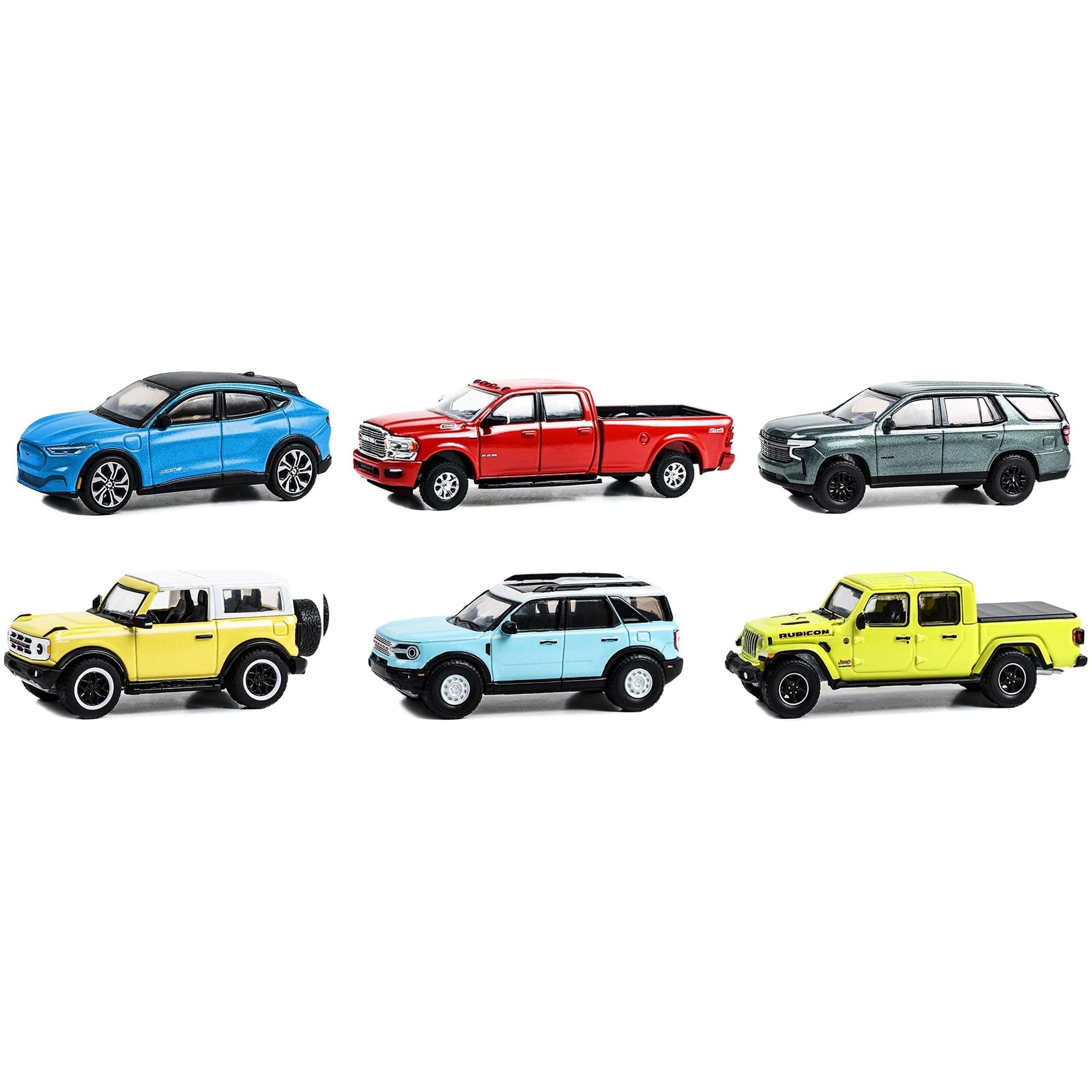 Showroom Floor Set of 6 Cars Series 3 1/64 Diecast Model Cars