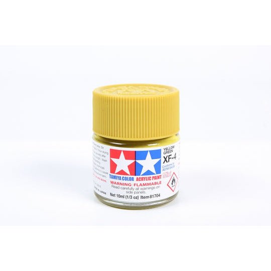 Tamiya Acrylic Mini XF4, Yellow Green 10ml Bottle – ModelCars.com