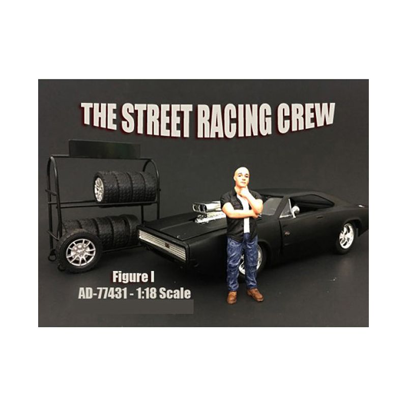 The Street Racing Crew Figure I For 1:18 Scale Models by American Dior ...